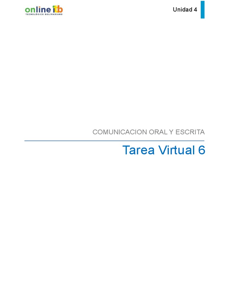 Tarea Virtual 6 | PDF | Cliente | La satisfacción del cliente