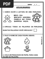 Parlenda Macaca Sofia PDF | PDF