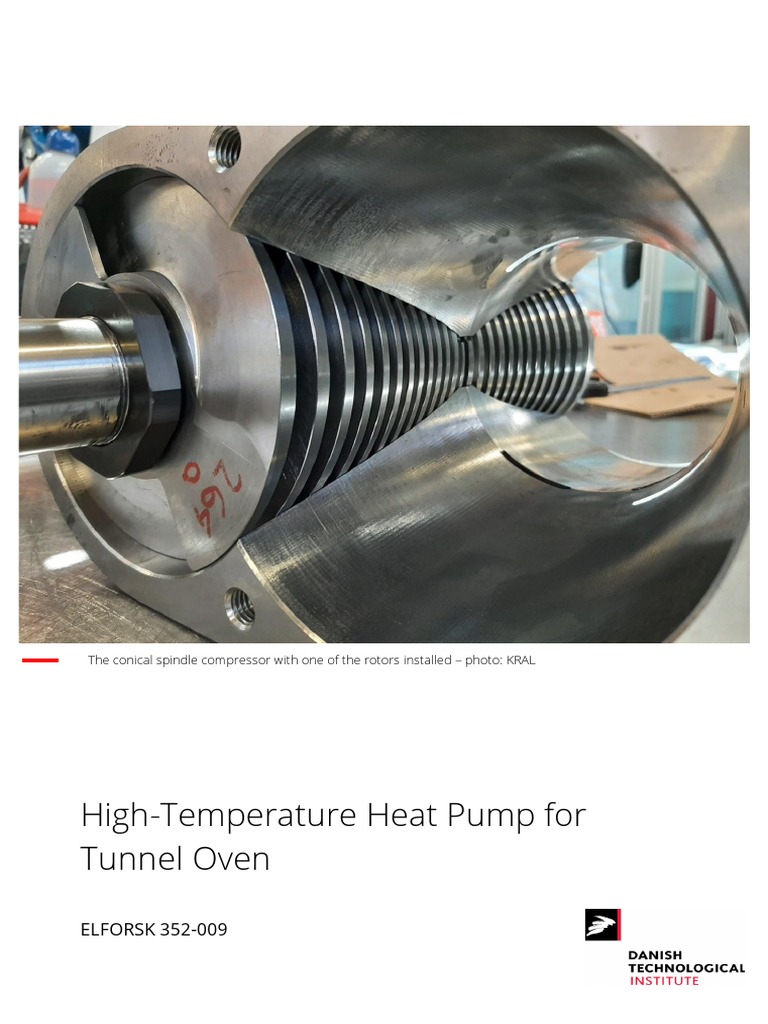 High-Temperature Heat Pump For Tunnel Oven | PDF | Heat Pump | Heat Exchanger