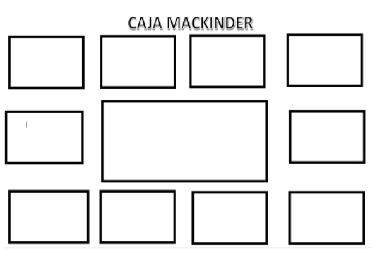 Caja Mackinder Blanco y Negro | PDF