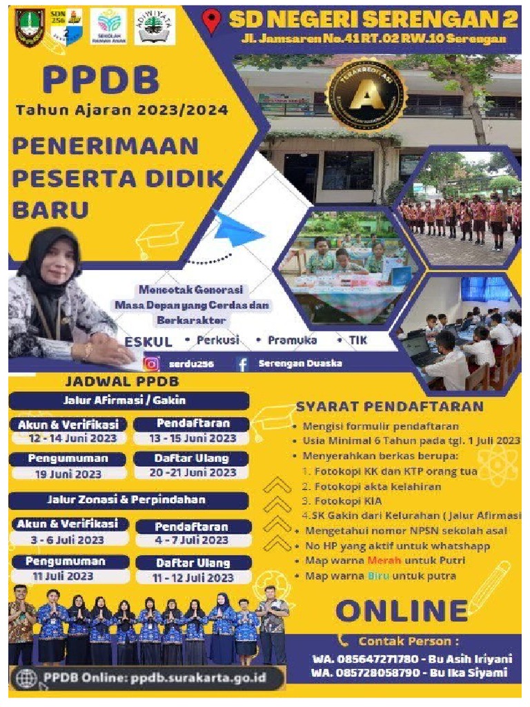 Brosur PPDB Serdu | PDF