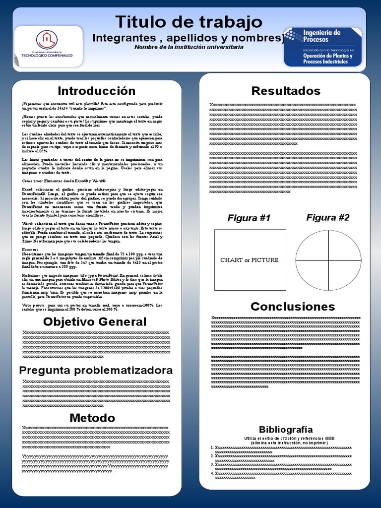 PLantilla Poster 24x36 PLG Vertical | PDF | Microsoft PowerPoint ...