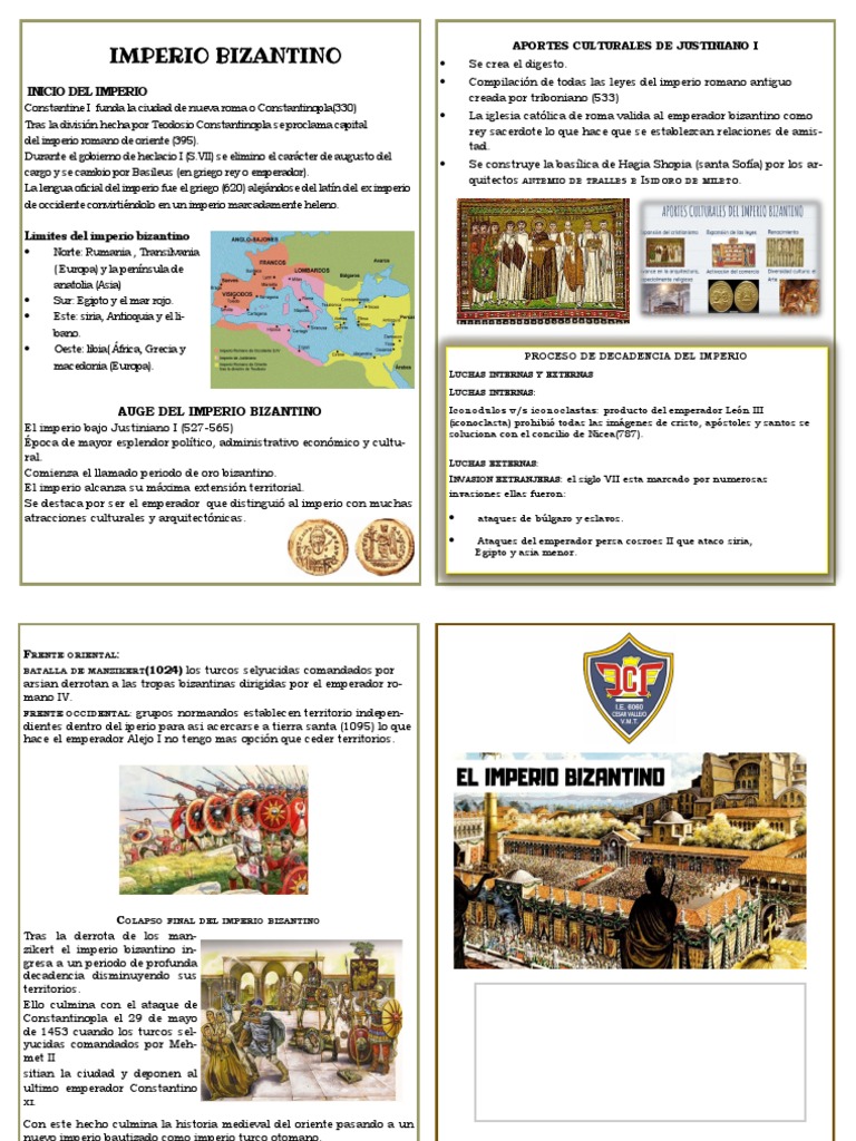 DIPDICO Imperio Bizantino | PDF | imperio Bizantino | Europa