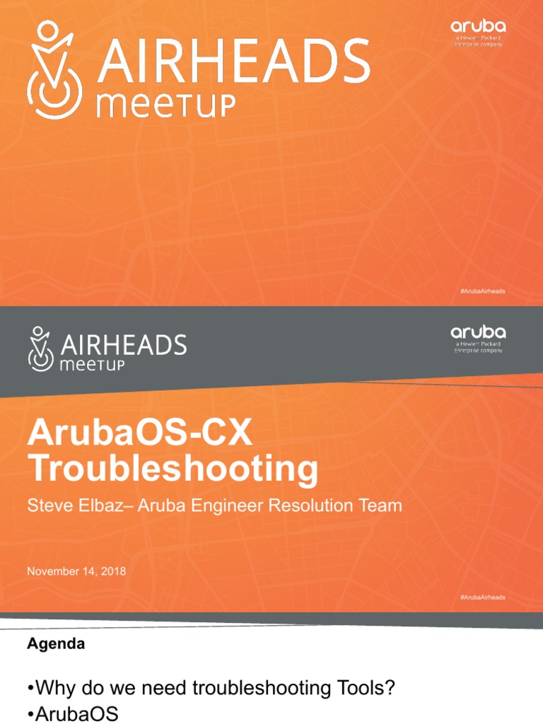 ArubaOS-CX Troubleshooting | PDF | Internet Standards | Data Transmission