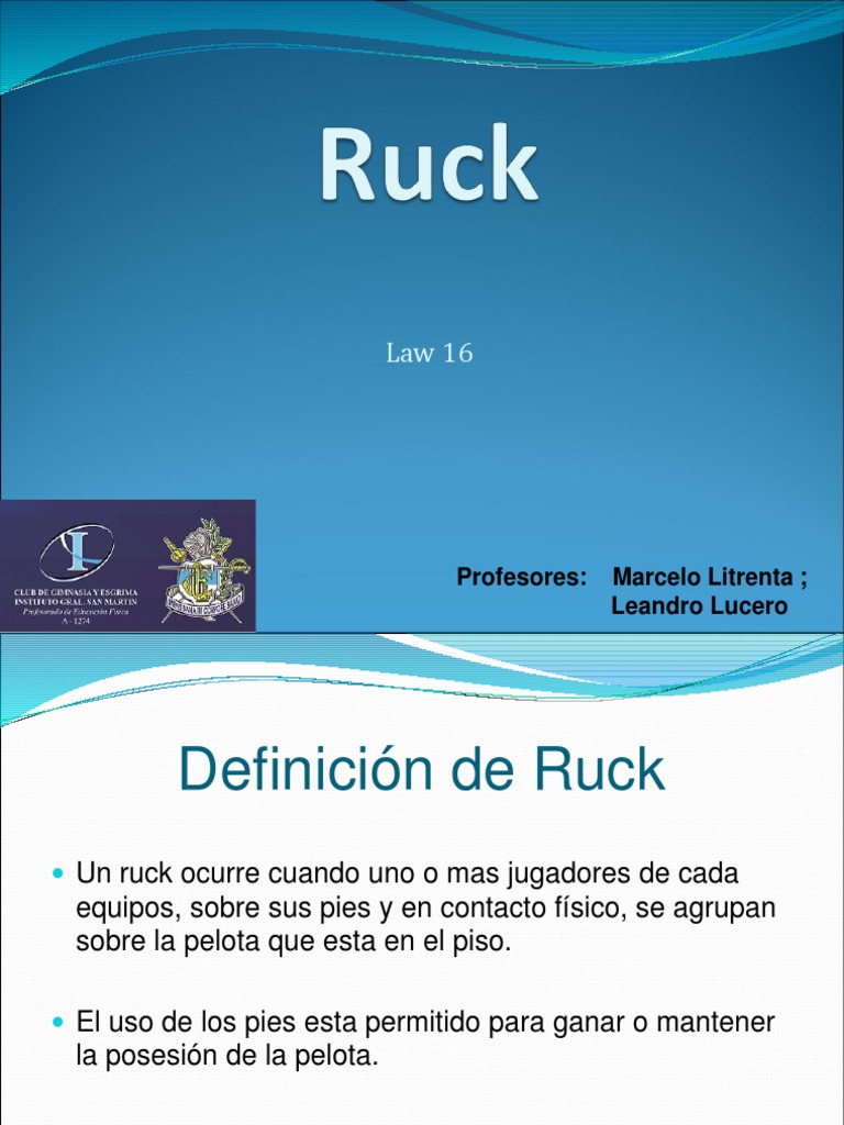 Ruck | PDF