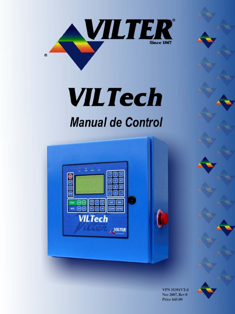 Manual Vilter Viltech Spanish Es MX 5419448 | PDF | De entrada y salida | Tecnologías de la ...