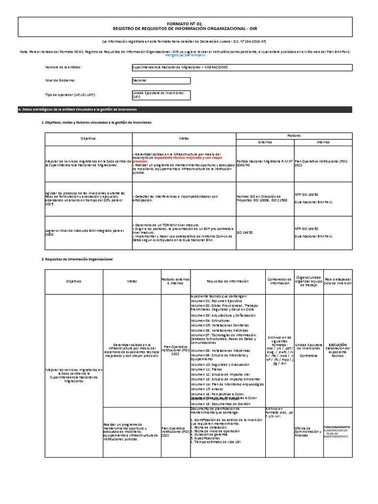 OIR - BIM F01 - SEDE CENTRAL - Club | Descargar gratis PDF | La seguridad informática | Seguridad