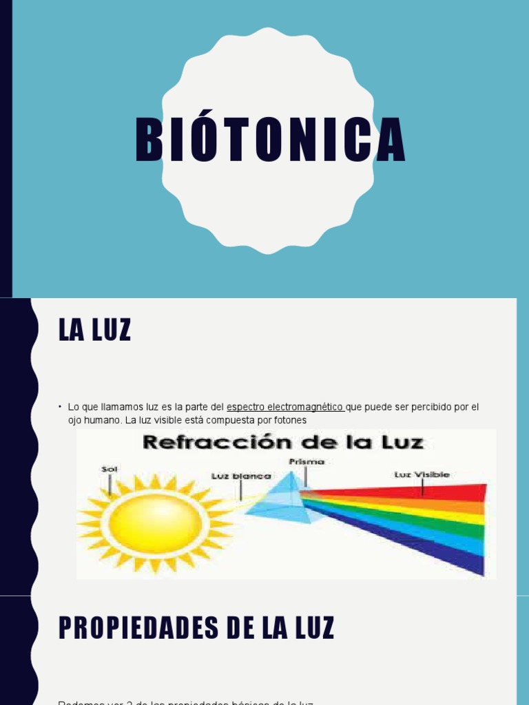 Biótonica | PDF