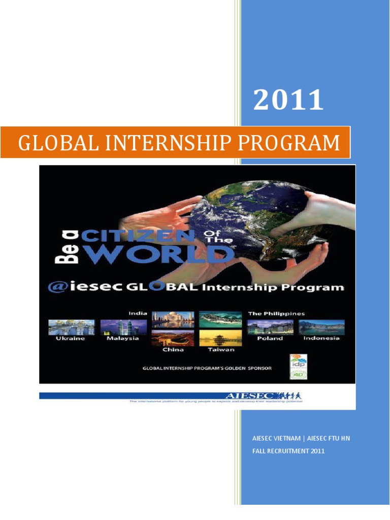 Global Internship Program: Aiesec Vietnam - Aiesec Ftu HN Fall Recruitment 2011 | PDF ...