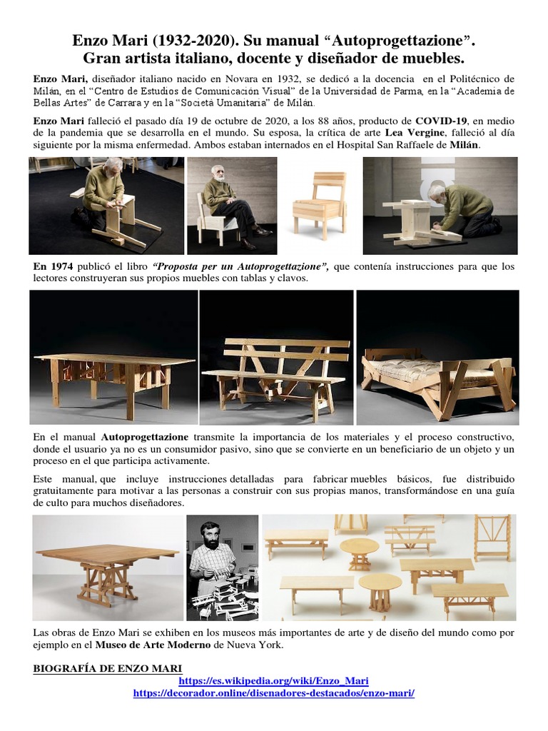 0362 Enzo Mari Disenador | PDF