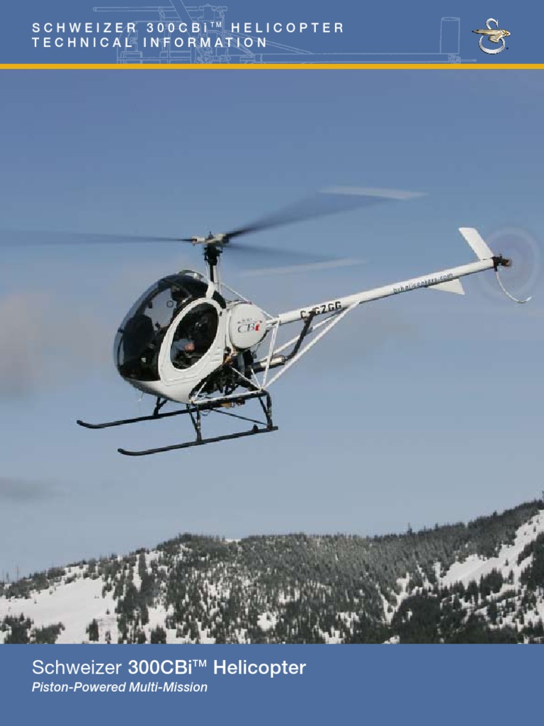 Schweizer 300cbi TM Helicopter Piston Powered Multi Mission | PDF ...