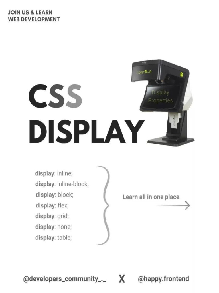 CSS Display Properties 1686911418 | PDF