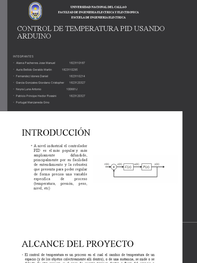 Control de Temperatura Pid Usando Arduino | PDF | Arduino | Sensor