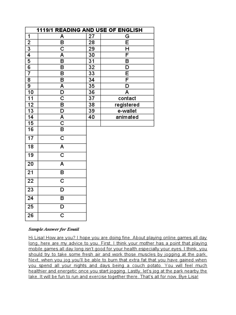 Answer Scheme Up1 Form 4 2022 | PDF