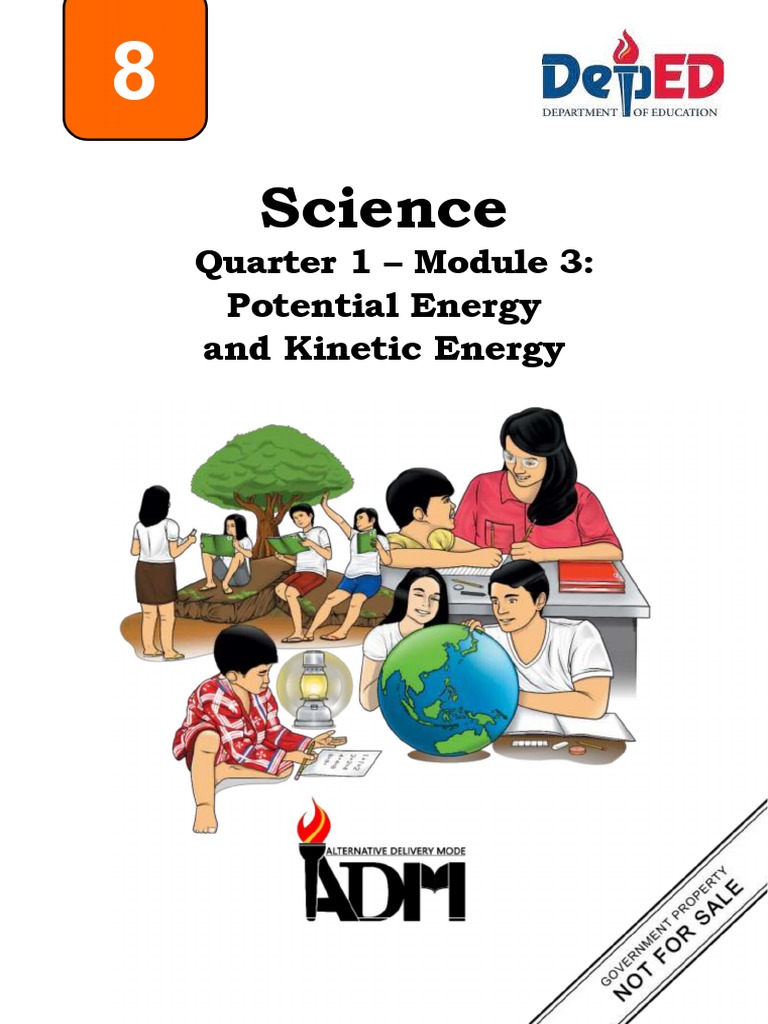 Science8 - q1 - Mod3 - Potential and Kinetic Energy Student | PDF ...
