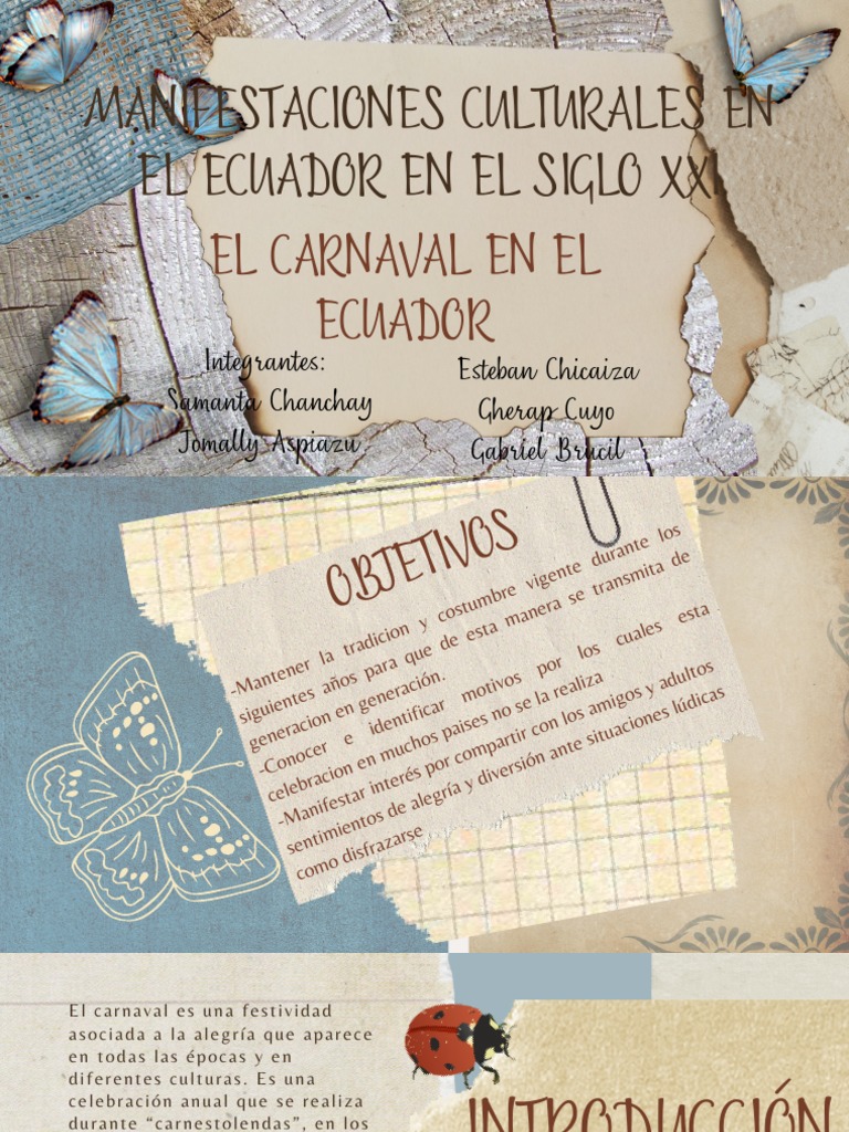 El Carnaval en El Ecuador | PDF | Carnaval | Maíz