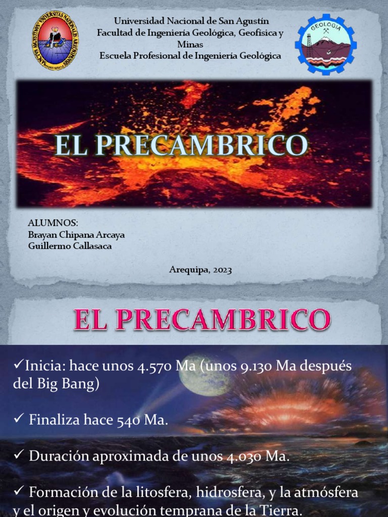 Arcaico | PDF | Geología | Naturaleza