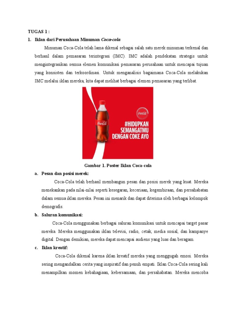 Tugas IMC | PDF | Bisnis