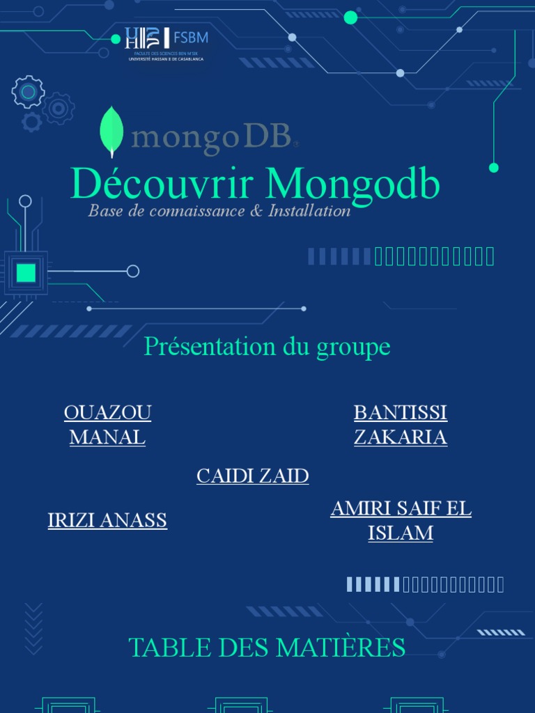 Introduction MongoDB | PDF | MongoDB | Bases de données Introduction MongoDB | PDF | MongoDB | Bases de données