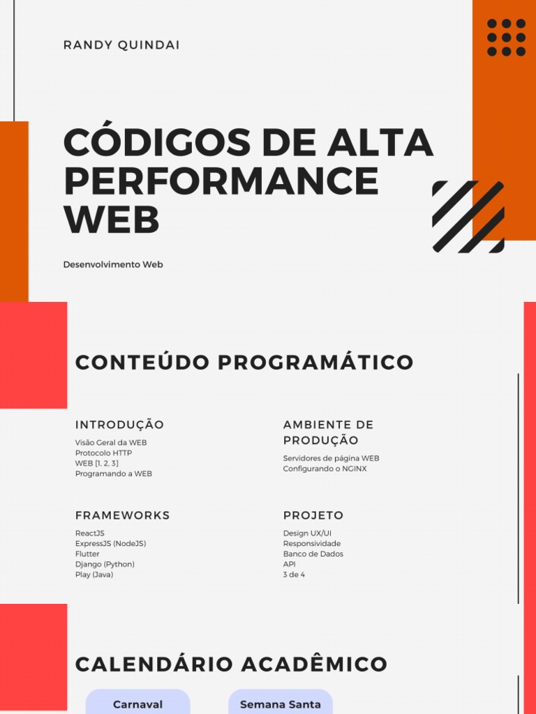 6.códigos de Alta Performance WEB | PDF