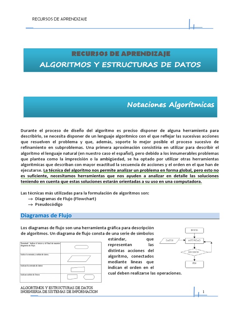 3 - Algoritmos, Pseudocodigo y Estructuras de Control | PDF ...