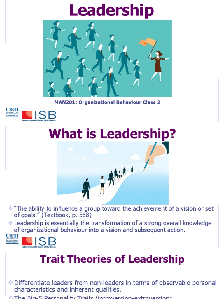 MAN201 - Class 2 - Leadership | PDF | Leadership | Altruism