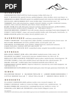 Weekly Cyclical Menu Example | PDF