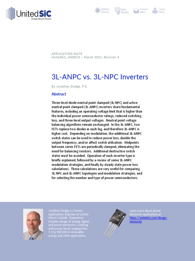 3L-ANPC Vs 3L-NPC Inverters 4 | PDF | Power Inverter | Power Electronics