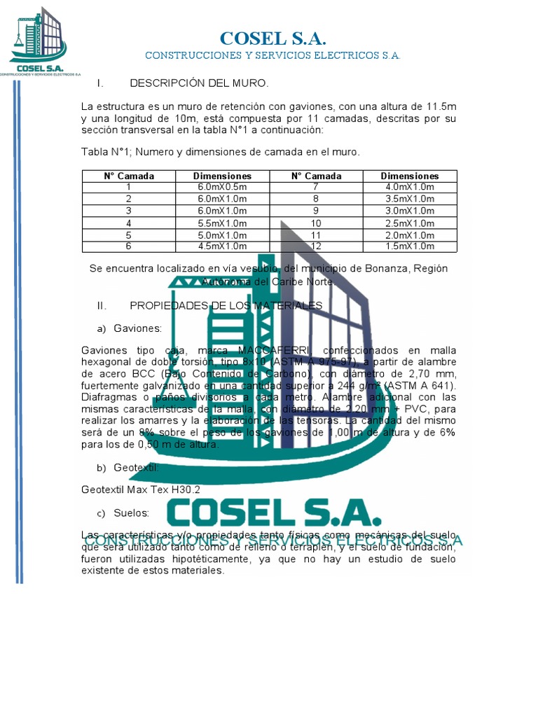 Informe Estructural | PDF | Software | Ingeniero civil