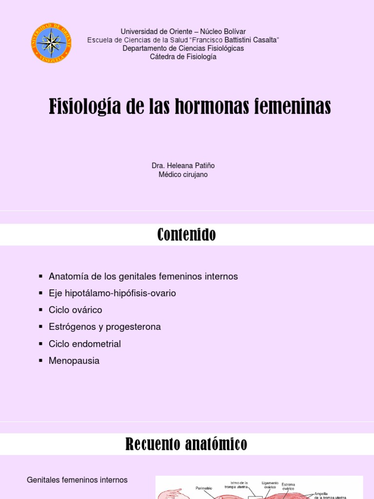 Fisiología de Las Gónadas Femeninas | PDF | Estrógeno | Ovario