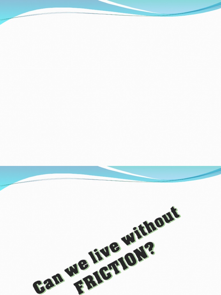 Friction | PDF