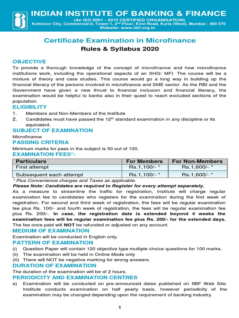 79 - CMF-Final | PDF | Identity Document | Microfinance