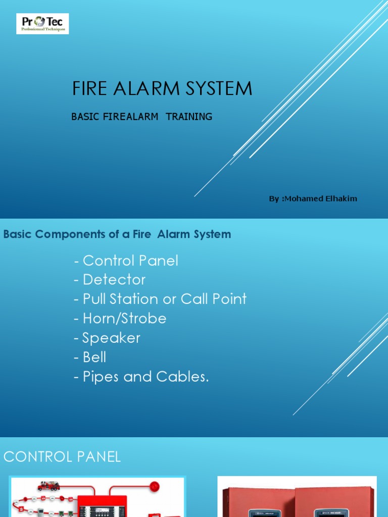 Fire Alarm System Training Basics | PDF