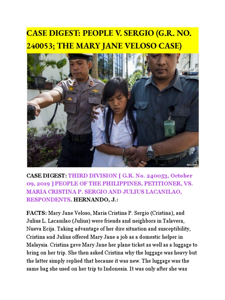 Case Digest - People V | PDF | Deposition (Law) | Confrontation Clause