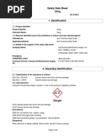 Amerex Fire Extinguisher - MSDS | PDF | Dangerous Goods | Workplace
