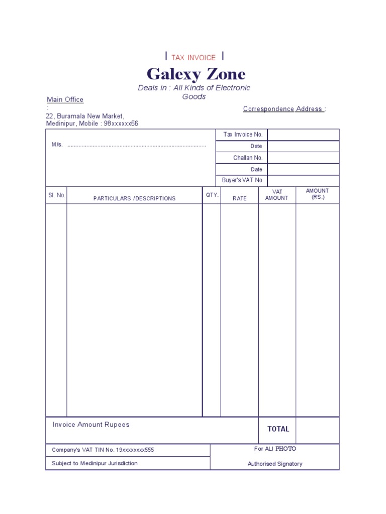 Restaurants bill cash memo | PDF