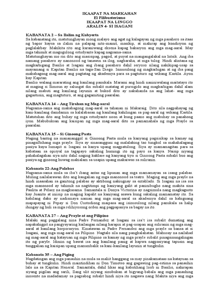 4TH Aralin 4 Buod | PDF