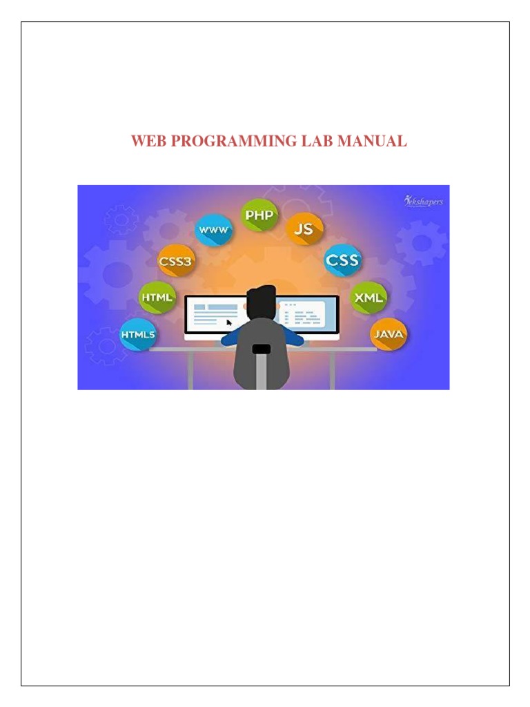 Web Lab Programs Pdf World Wide Web Internet And Web 