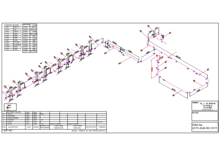 DWG No: UCTC-ALM-ISO-161701: Building A | PDF