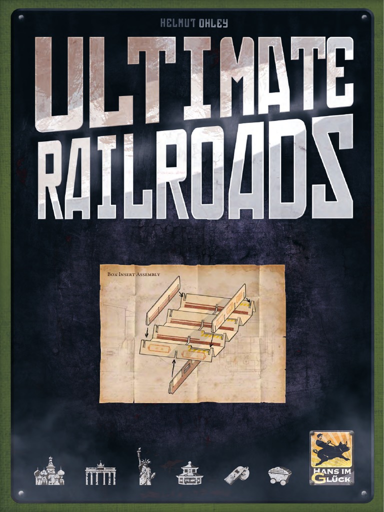 b3 Ultimate Railroads Rulebook | Download Free PDF | Rail Transport