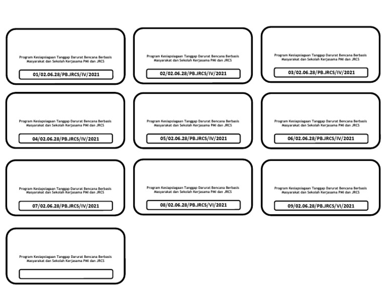Stiker untuk Aset Program | PDF