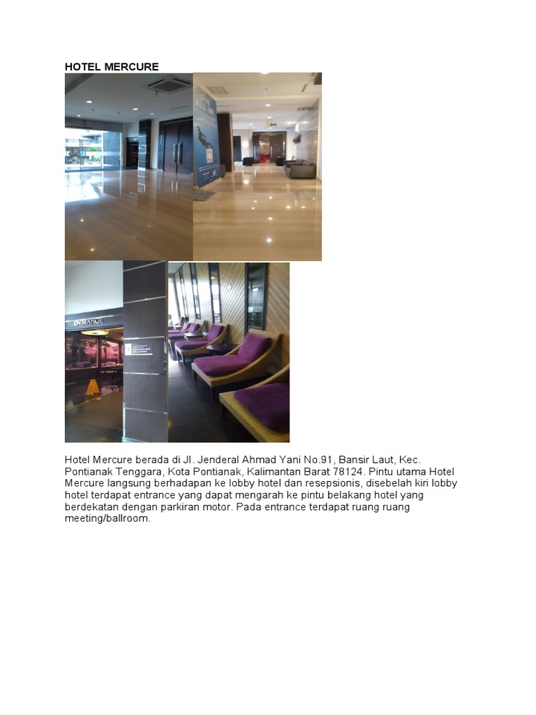 Laporan Survey Hotel | PDF
