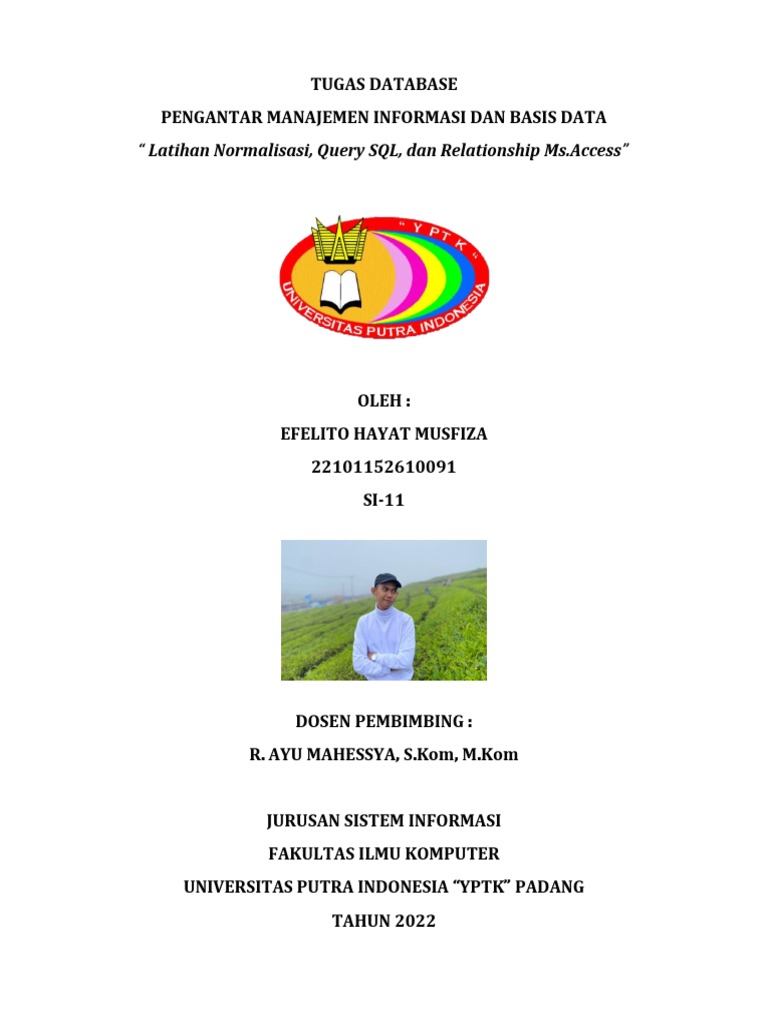 Normalisasi dan Query SQL Database | PDF