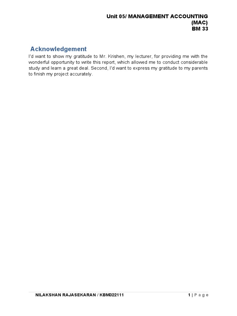 Management Accounting Guide | PDF | Management Accounting | Human Resources