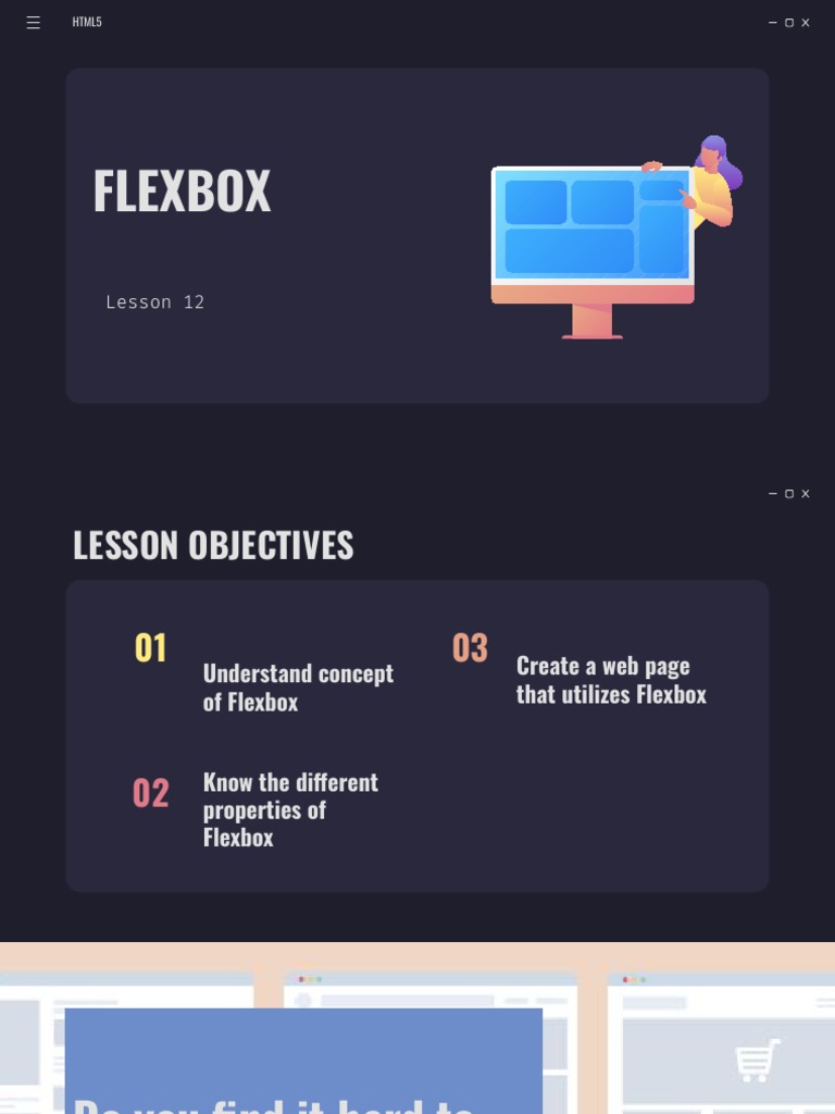 Lesson 12 - Flexbox | PDF | Hypertext | Web Development