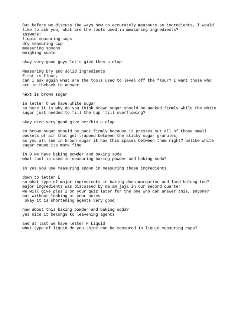 Script On Tle Report | PDF