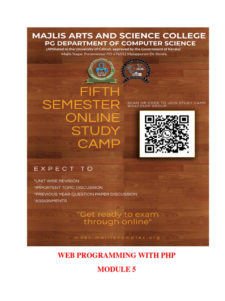 PHP Module 5 | PDF | Ajax (Programming) | Php PHP Module 5 | PDF | Ajax (Programming) | Php