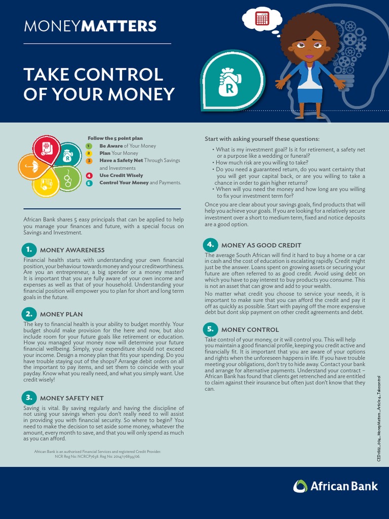 Take Control | Download Free PDF | Credit | Finance & Money Management