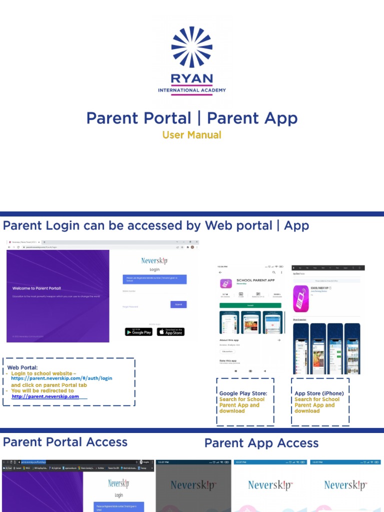 Ryan International School Portal Login | PDF