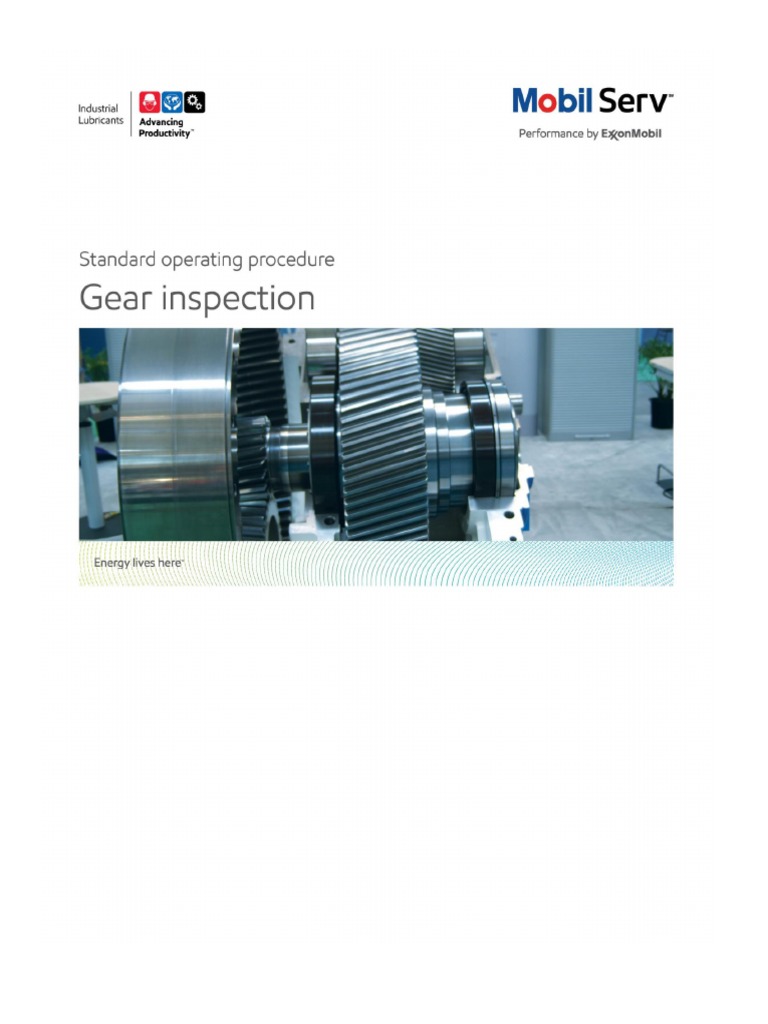 Gear Inspection | PDF | Bearing (Mechanical) | Pump